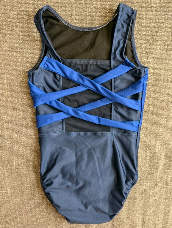 Ozone Handprint Sparkle Tank Leotard - LeoSwap