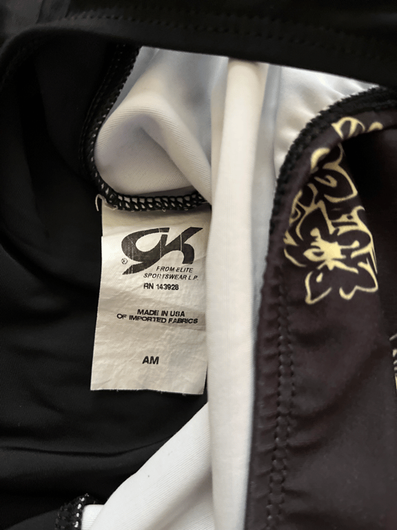 GK Laurie Hernandez Floral Tank Leotard - LeoSwap