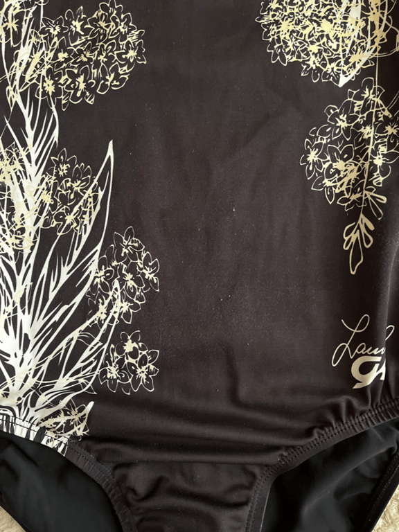 GK Laurie Hernandez Floral Tank Leotard - LeoSwap