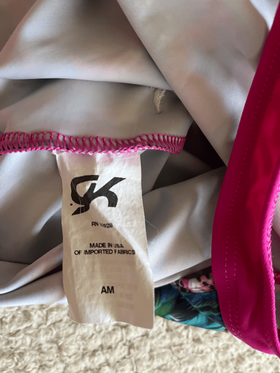 GK Tropical Feather Tank Tank Leotard - LeoSwap