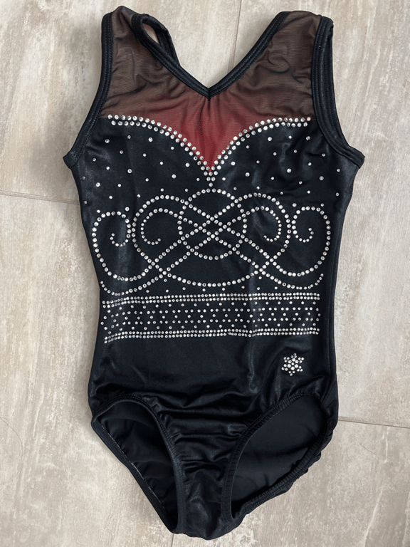 Snowflake Designs Sparkle Swirl Tank Tank Leotard - LeoSwap