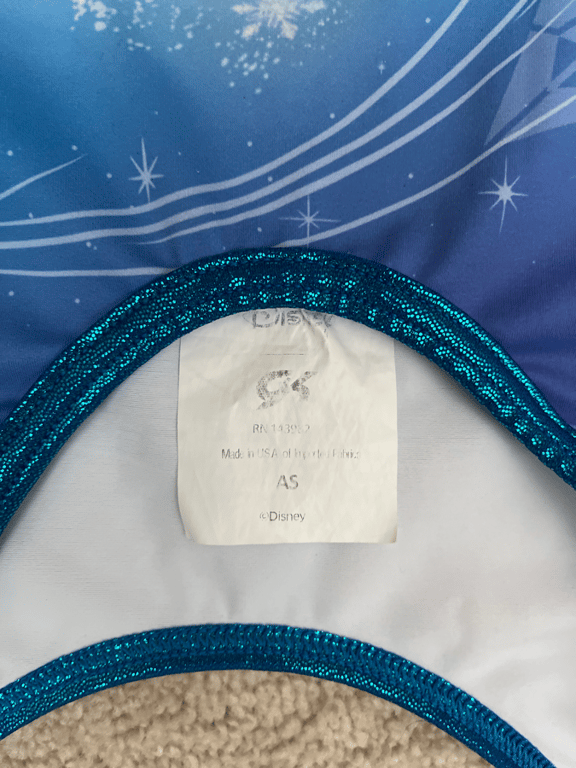 GK Elsa Frozen Tank Tank Leotard - LeoSwap